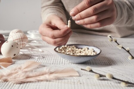 DIY Idee: Festtags-Deko: Ostereier Mobile