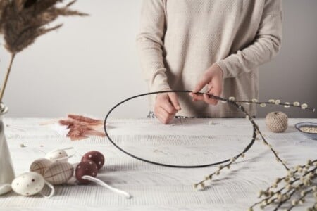 DIY Idee: Festtags-Deko: Ostereier Mobile